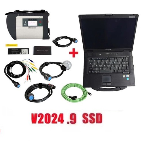 Diagnostic Tool MB Star C4 With Laptop Toughbook CF53 latest software ...