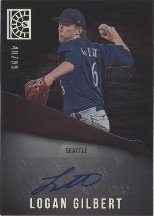 2022 Panini Capstone - Autographs Logan Gilbert #AU-LG Silver /99 (AU ...