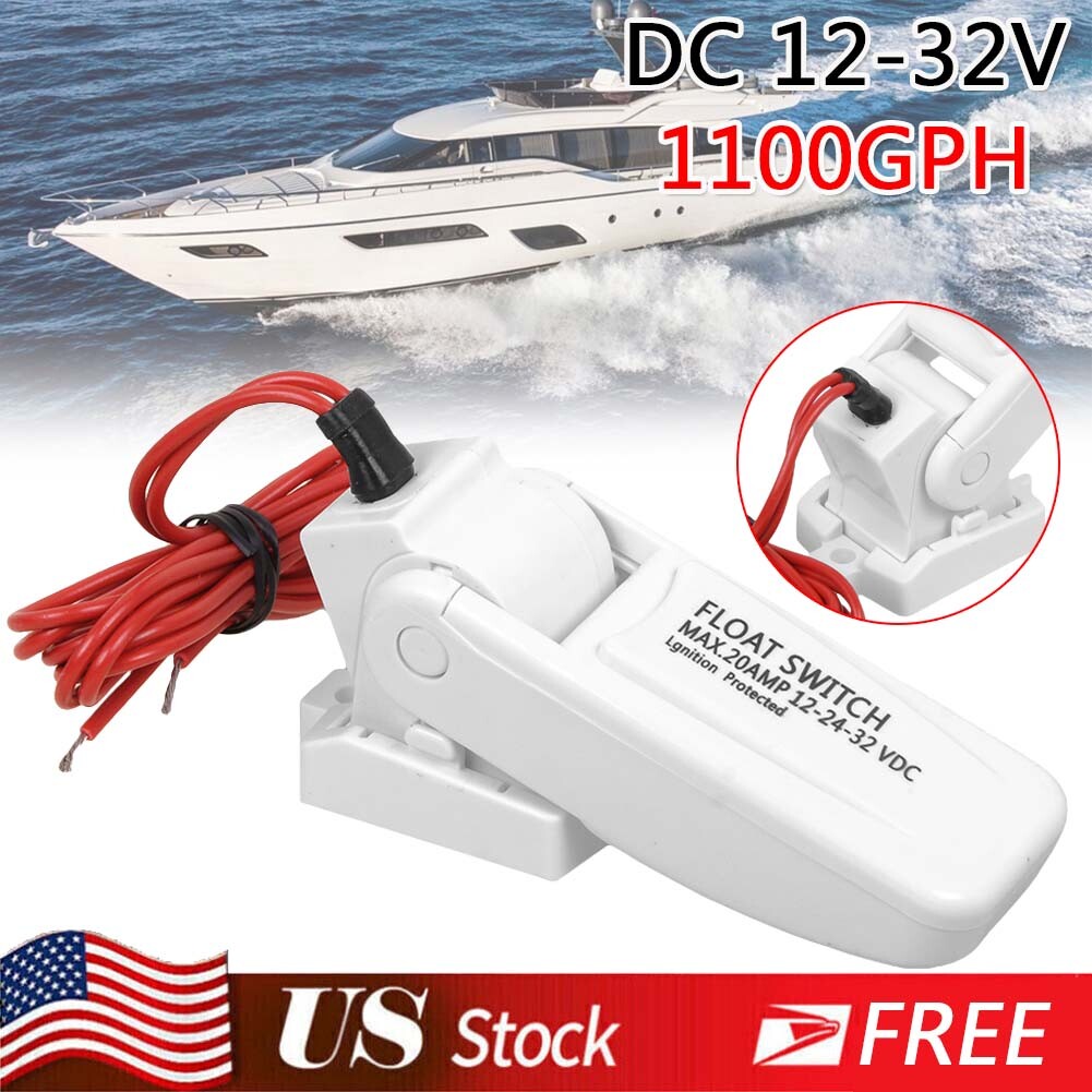 12-32V Boat Float Switch for Bilge Pump Marine Submersible Pump ...