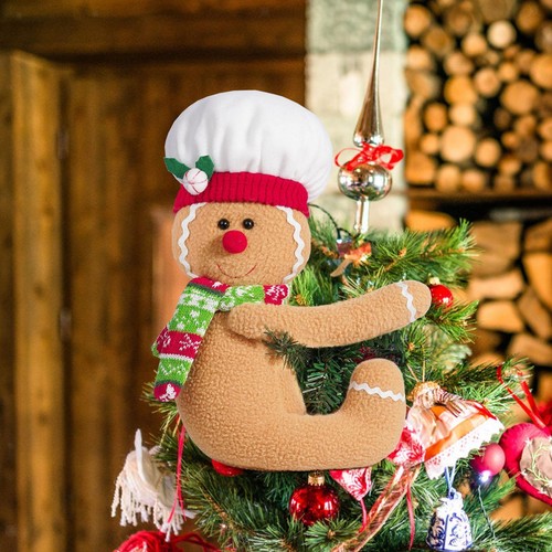 Gingerbread Man Tree Topper Funny Housewarming Gift Gingerbread Hugger ...