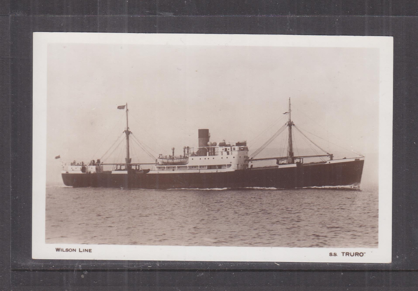 GREAT BRITAIN, " SS TRURO " WILSON LINE, c1950 ppc., unused. | eBay