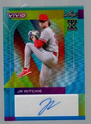 2022 Leaf Vivid Teal Autograph #BA-JRR JR Ritchie 1/1 | eBay