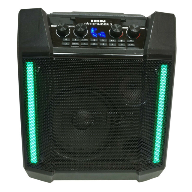 ION iPA117CC Pathfinder 3 Charger Bluetooth Portable Speaker - Black | eBay