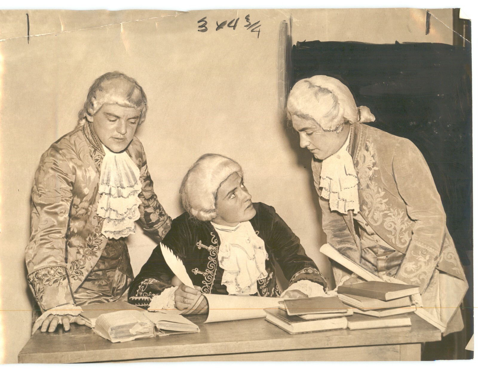 Founding Fathers COSTUME PAGEANT San Francisco VINTAGE 1936 Press Photo ...