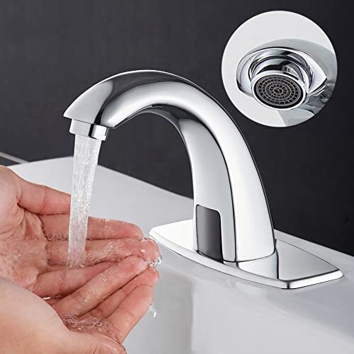 Commercial Automatic Sensor Touchless Bathroom Sink Faucet Motion ...