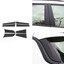 For Jeep Compass 2017+ Window Post Door Pillar Cover Moulding Trim ...