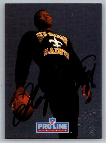 Floyd Turner 1992 Pro Line Auto New Orleans Saints TC4701 | eBay
