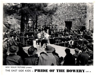 Pride of the Bowery Original Lobby Card East Side Kids Leo Gorcey ...