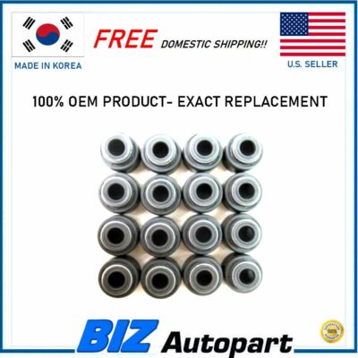 16 PCs ! OEM ! ENGINE VALVE SEALS for 93-12 HYUNDAI 01-11 KIA # 22224 ...