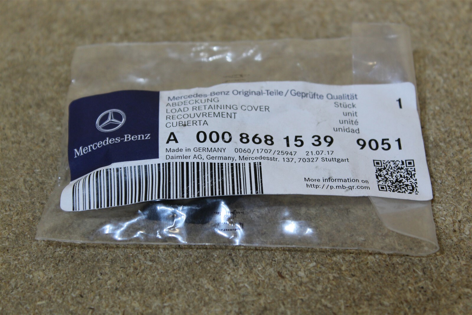 A00086815399051 Cover New genuine Mercedes-Benz part | eBay