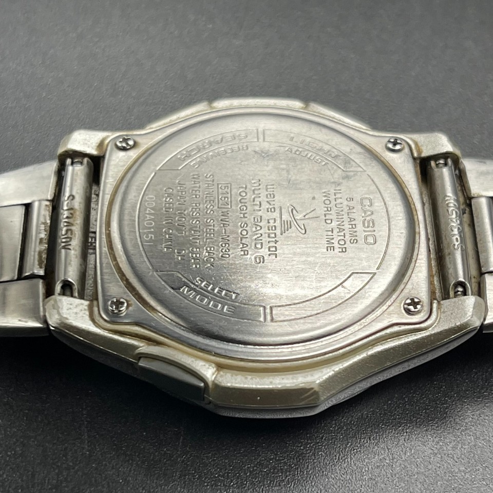 CASIO Wave Ceptor WVA-M630D-9AJF JDM Multi Band 6 Tough Solar Ana-Digi ...
