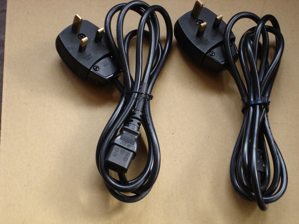 Naim Power-line Lite mains lead (UK plug) x 2 | eBay