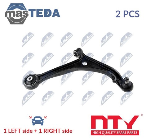 ZWD-HD-073 LH RH TRACK CONTROL ARM PAIR FRONT LOWER NTY 2PCS NEW OE ...