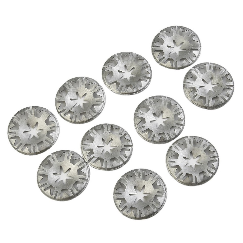10x For FORD Undertray Exhaust Heat Shield Metal Spring Washer Fixing ...