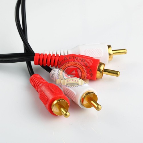 20ft RCA20 Noise Cancellation 2 Male to Male Audio Coax Video Cable ...