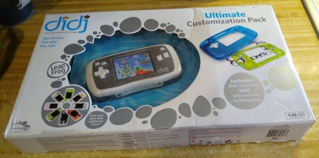 LeapFrog Didj Custom Learning Gaming System -didj With Jelly & 2 Skins ...