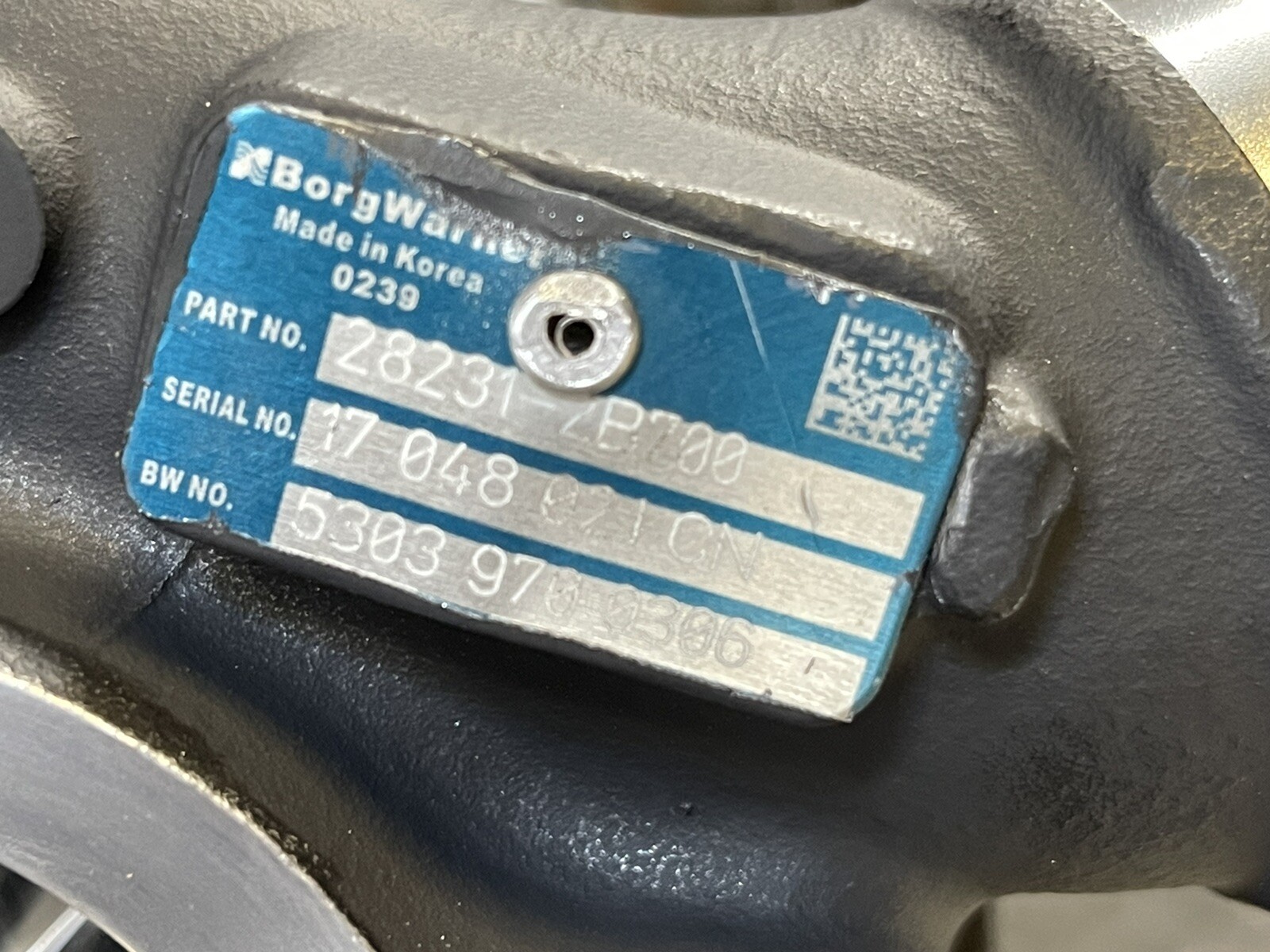 OEM TURBO HYUNDAI VELOSTER 2013-2015 28231-2B700 OR 28231-2B740 NEW ...