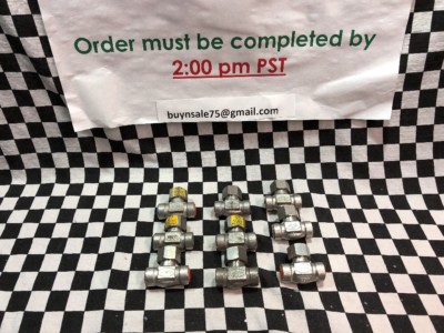 9x HOKE FILTER REMOVABLE 1/4" FNPT, 6323F4Y, 6322F4Y, 632F4Y, Box 8 “B9 ...