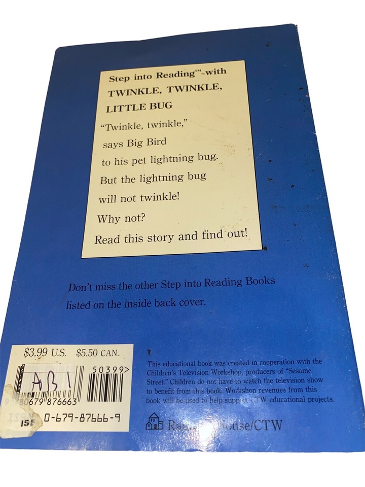 Step into Reading Ser.: Step 1: Twinkle, Twinkle, Little Bug by ...