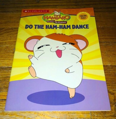 Hamtaro Do The Ham-Ham Dance Collectible Sticker Book Vintage Anime | eBay