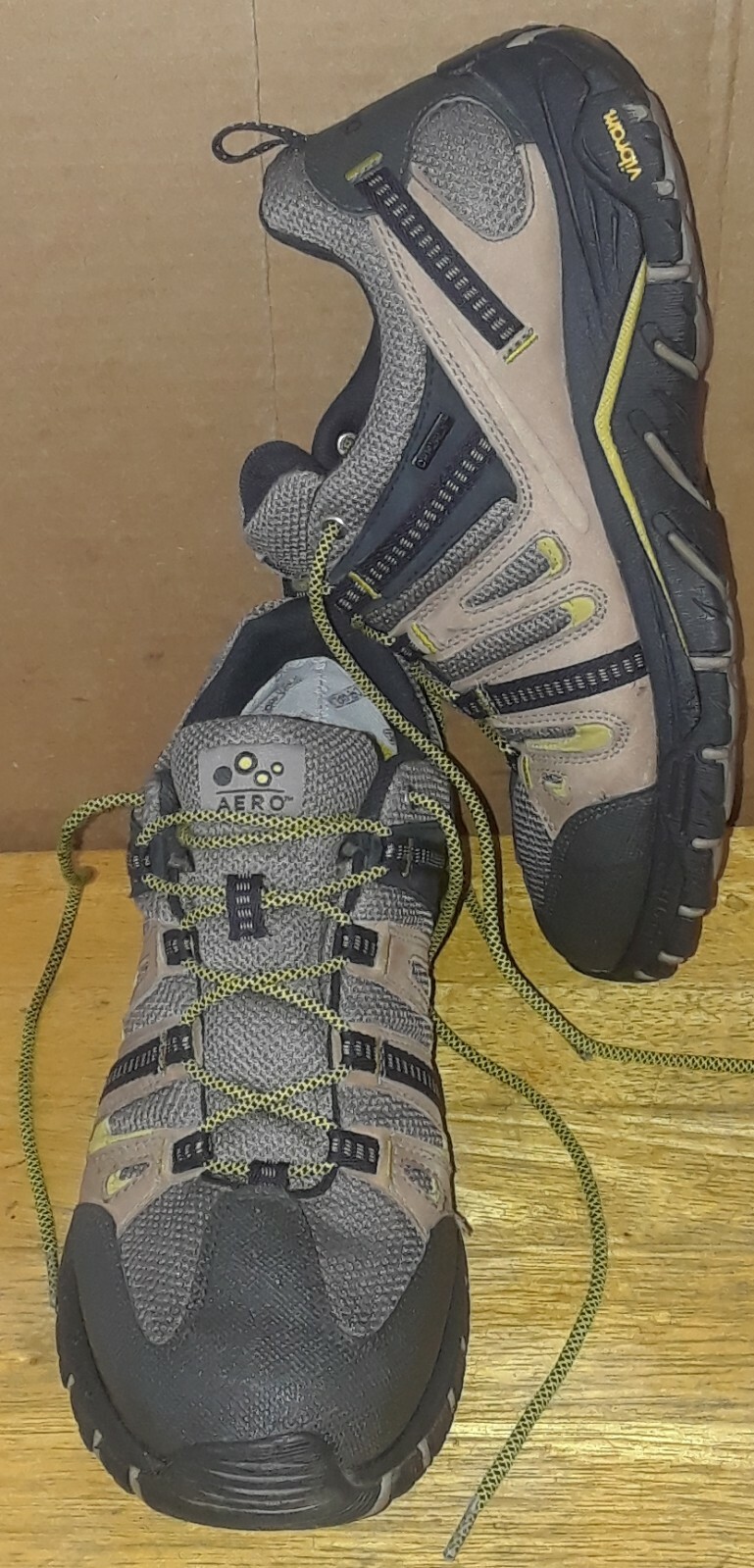Abeo Aero Hale Men's Walking Leather Textile Vibram Shoes. Sz 11 M | eBay