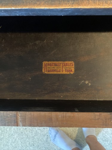 Antique Knoxville Table And Chair Company Library Desk. | eBay