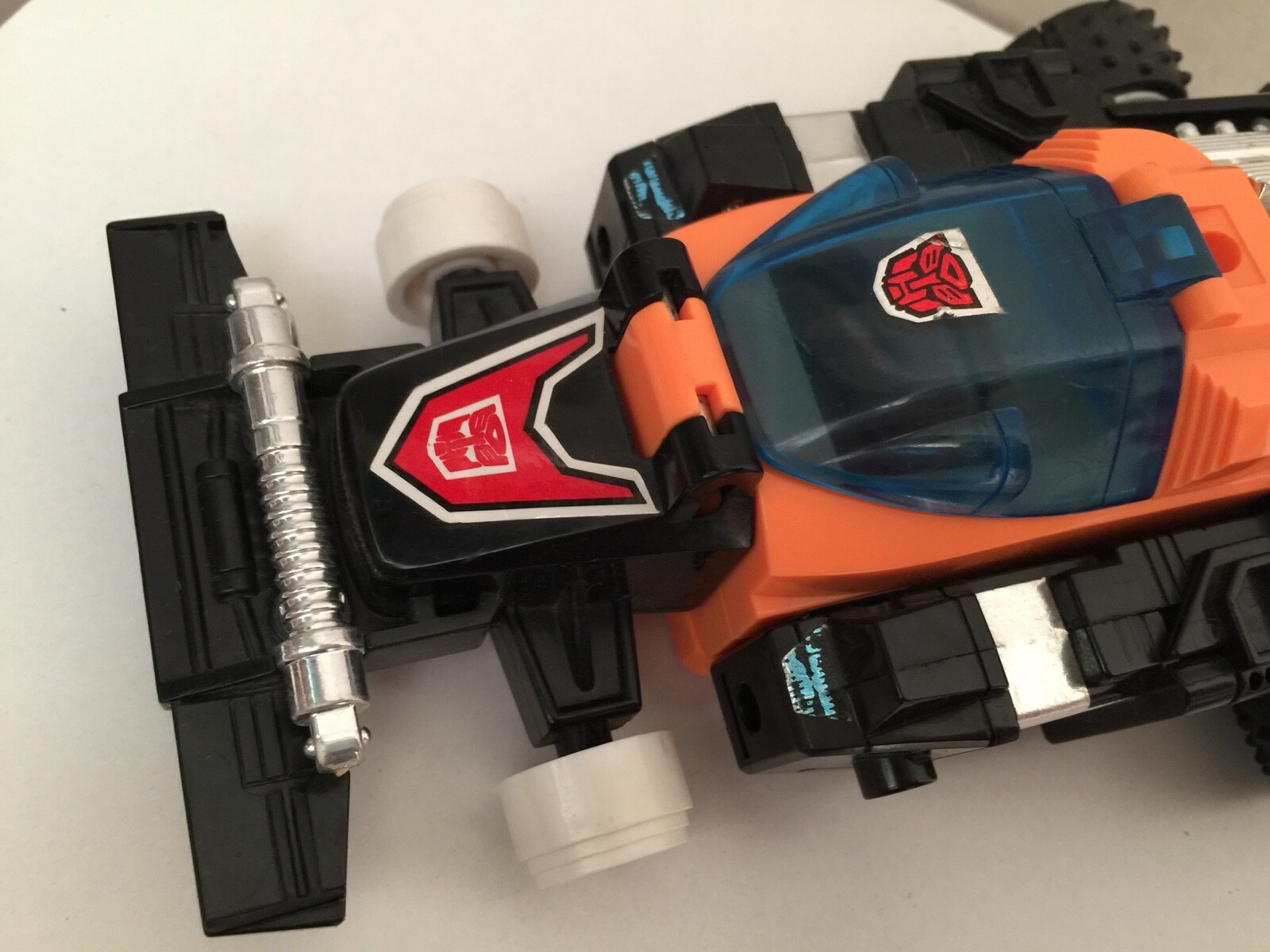 Transformers G1 G2 1989 GRIPPER body figure MOTORVATOR european ...