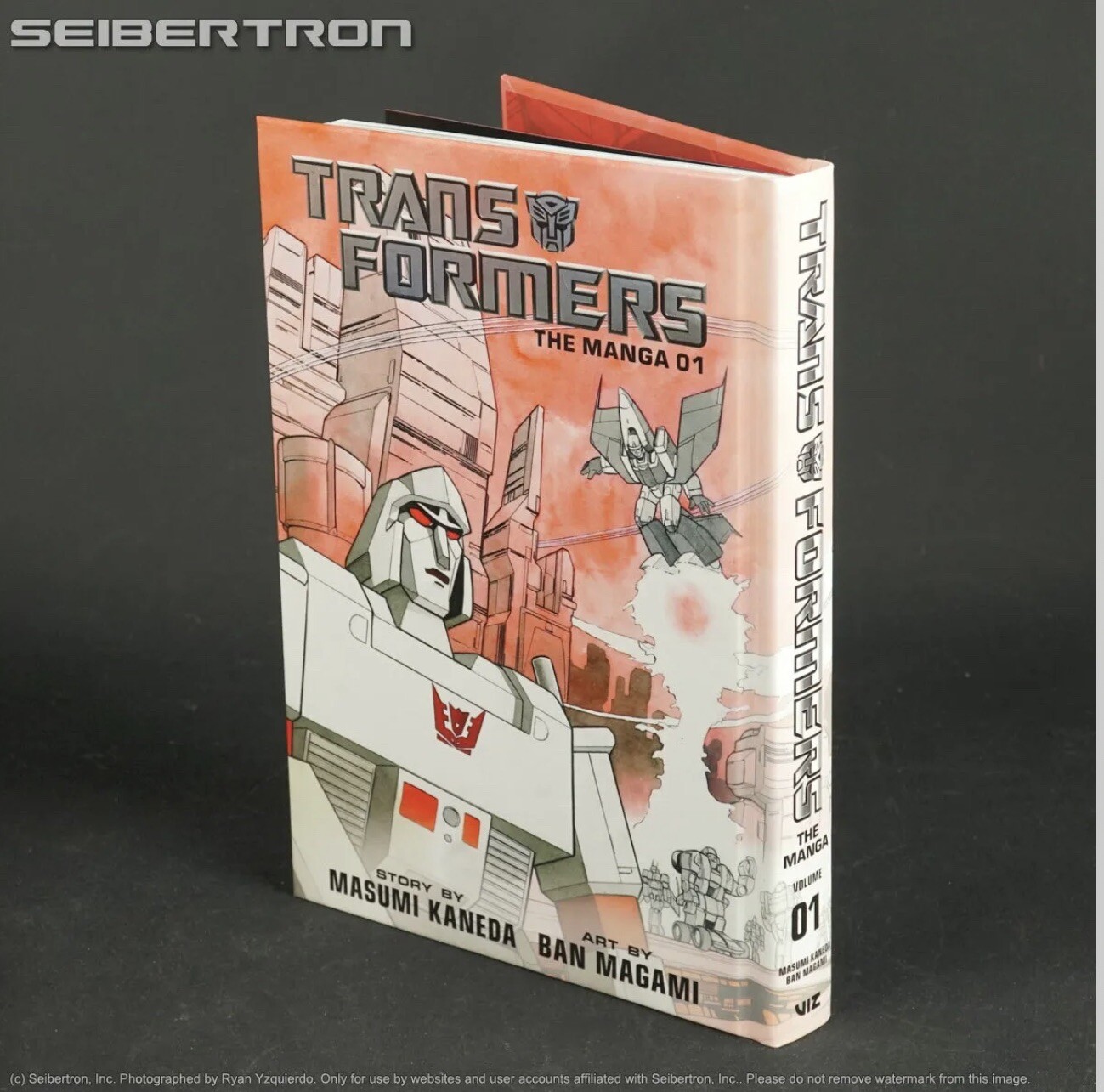 TRANSFORMERS: THE MANGA Vol 1 variant Classic TV Japanese Comics Viz ...