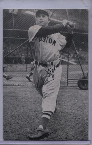 1952 J.D. McCarthy Postcard Vern Stephens Boston Red Sox Original | eBay