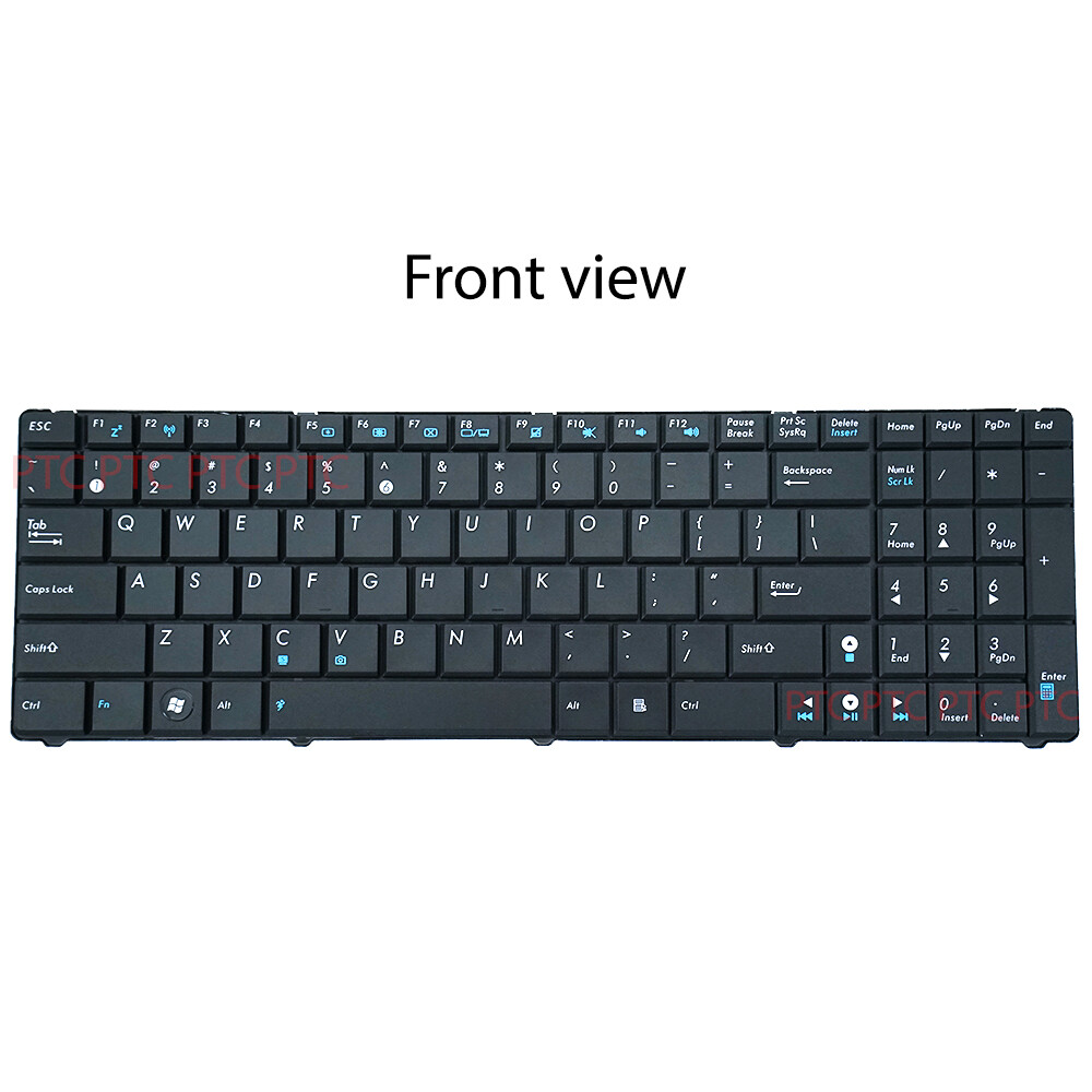 Laptop Keyboard for Asus K50 K51 K50IJ K50IP K50IL K50IO US black ...