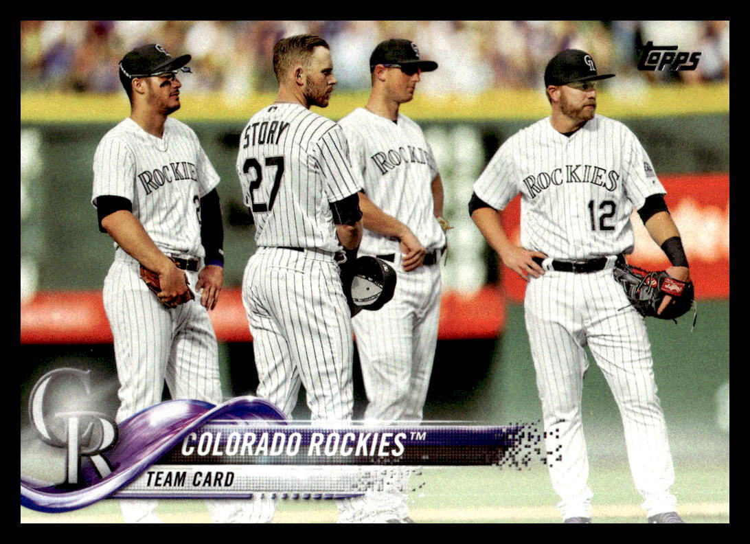 2018 Topps TEAM CARD #314 Colorado Rockies Baseball Card | eBay