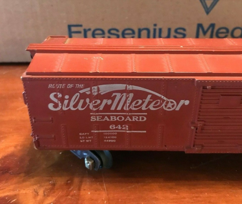 American Flyer Model 642 "Silver Meteor" Seabord Boxcar | eBay