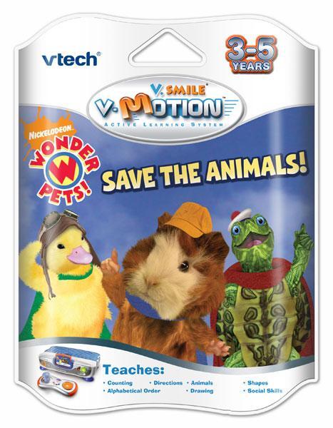 Wonder Pets Save The Animals - VTech Vsmile VMotion Games X4 for sale ...