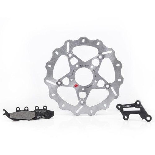 Kit disco freno maggiorato anteriore 250 Braking Gilera Runner FX 125 ...