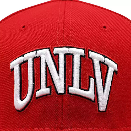 New Era NCAA Nevada Lebels Red Fitted Hat University UNLV Cap | eBay