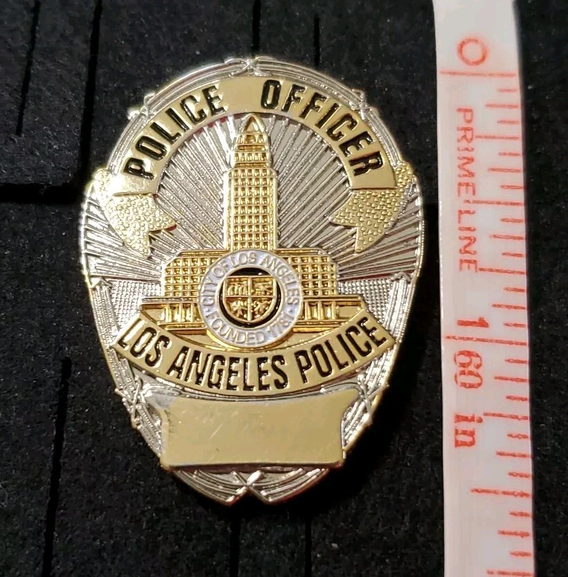 RARE LAPD Los Angeles Police Department Double Clutch Pin 1.5" SHERIFF ...