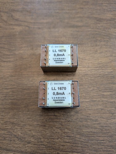 Lundahl LL1670 Grid Choke Pair | eBay