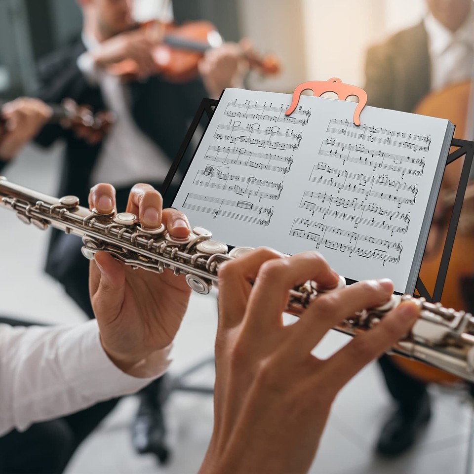 Music Book Clips-Metal Page Holders,Book Clip for Reading (Book Clip 3 ...