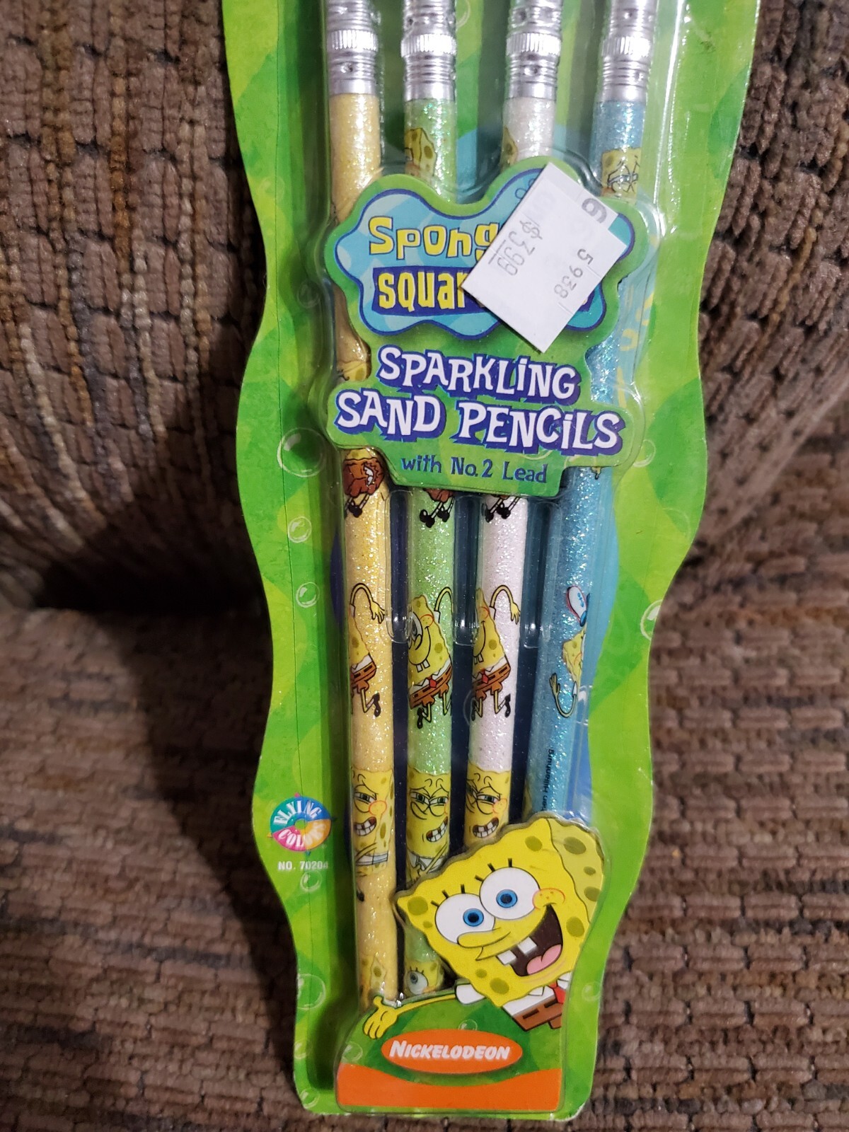 Spongebob Squarepants Vintage Sparkling Sand & Mechanical Pencils Extra ...