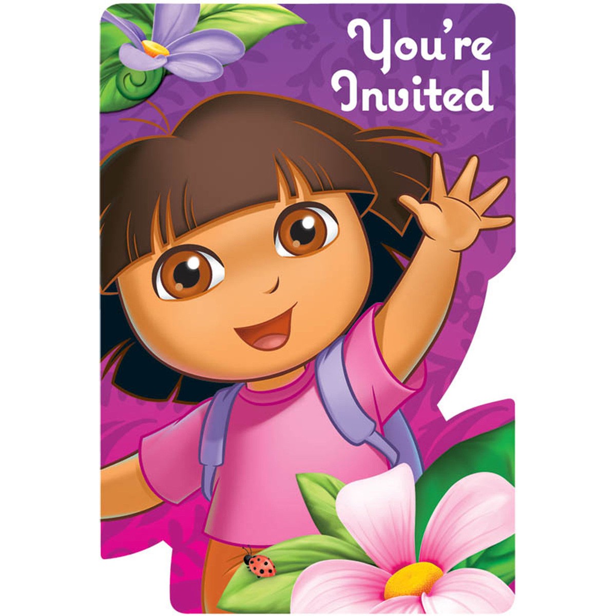 Dora Explorer Birthday Templates