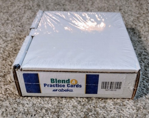 Abeka Blend A Practice Cards (Brand New) | eBay