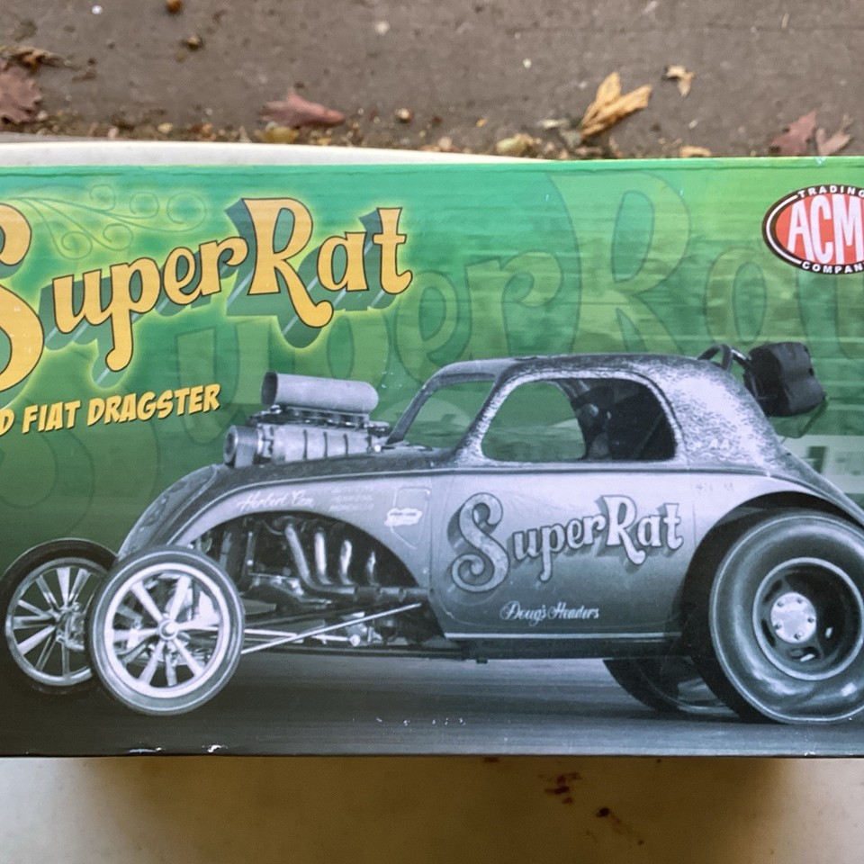Acme Diecast 1/18 Scale SUPER RAT for AA/Fuel Bantam Gasser NHRA NIB | eBay