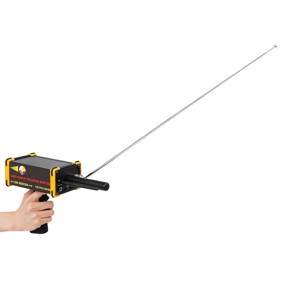 12KHz Max. Detecting Distance 1000m Metal Detector Treasure Finder ...