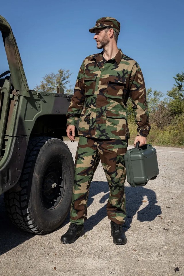 Propper® BDU Coat– 100% Cotton Ripstop Military Jacket, Tactical Combat Uniform | eBay