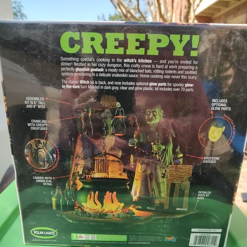 New in Sealed Box - Polar Lights Witch Model Kit - Glows in the dark | eBay