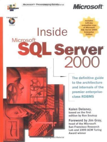 Developer Reference Ser.: Inside Microsoft SQL Server 2000 by Kalen ...