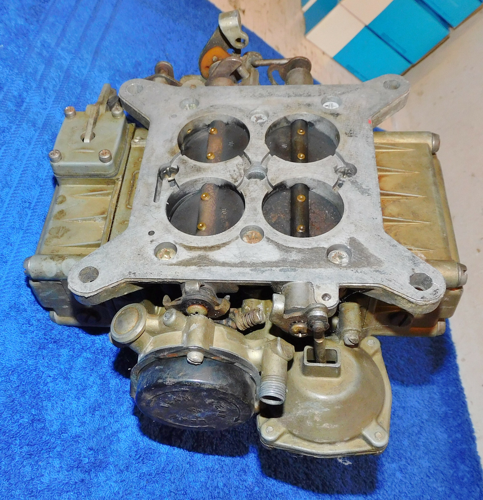 1965-1968 Ford Shelby Mercury 289 Hipo 352 428 P/C 4V HOLLEY CARBURETOR ...