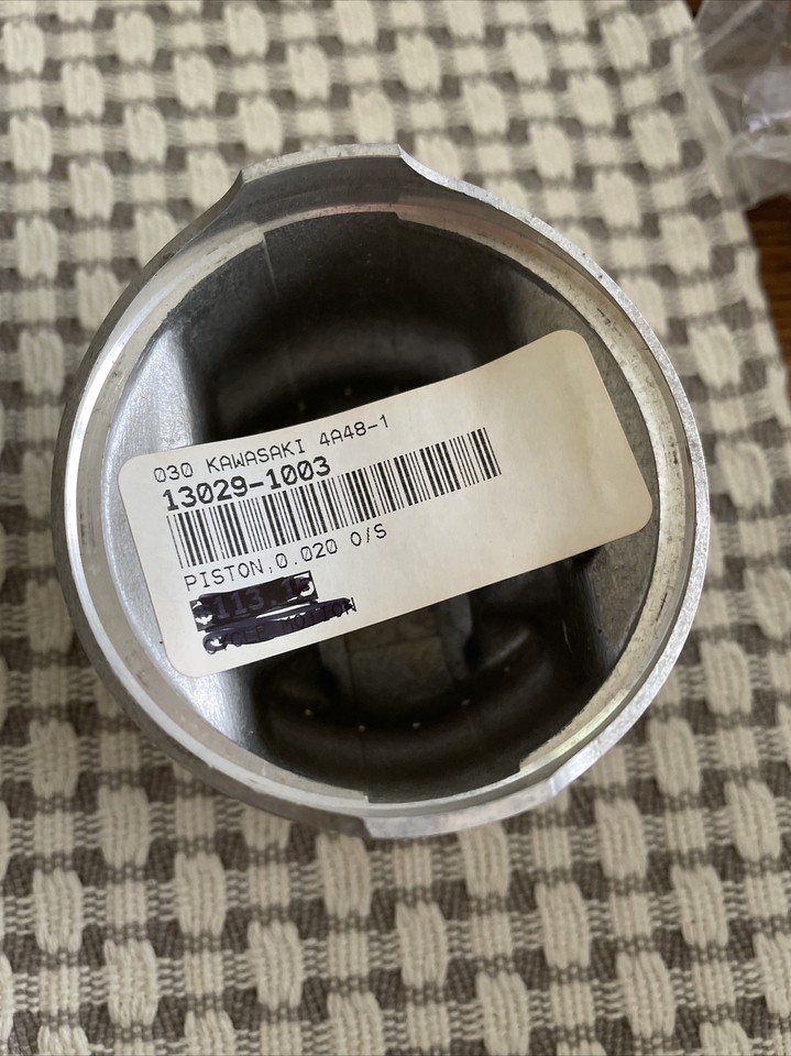 Kawasaki NOS NEW 13029-1003 Piston O/S .020 KL KZ KLT KLX KL250 KZ1000 ...