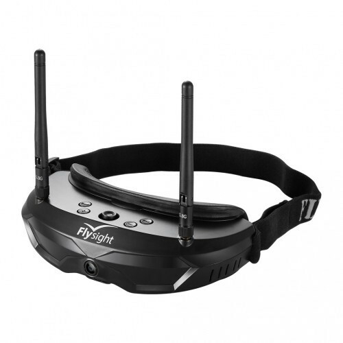 FPV Google Flysight SpeXman II ZWEI Linsen mit "Look Through" & PIP ...