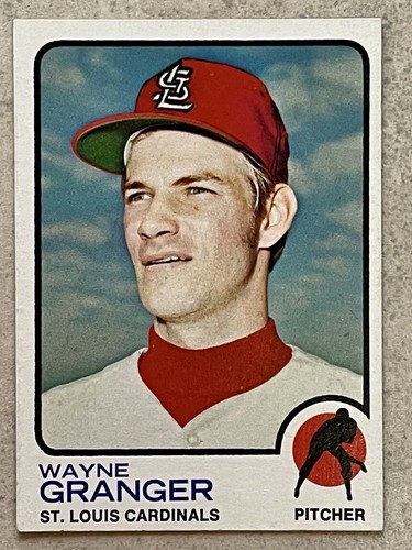 1973 Topps Baseball Card #523 Wayne Granger St. Louis Cardinals ...